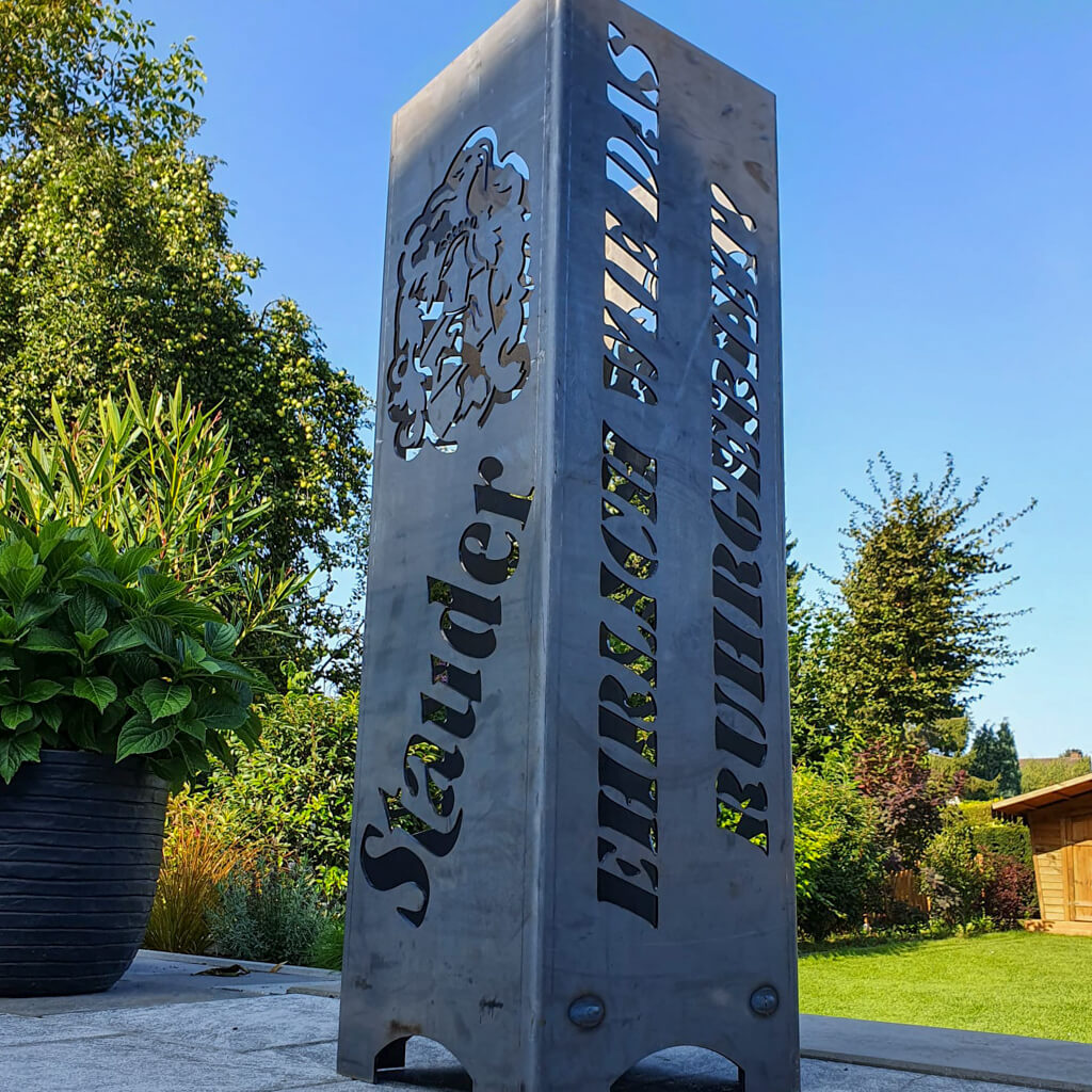 Stauder Feuertonne - Logo – Rostige Aussichten GbR